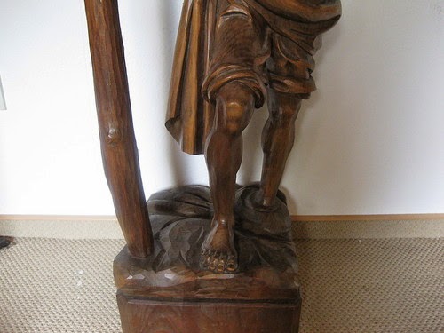 ARTÍCULOS RELIGIOSOS Y ANTIGÜEDADES LOW COST: SAN CRISTOBAL TALLADO EN ...